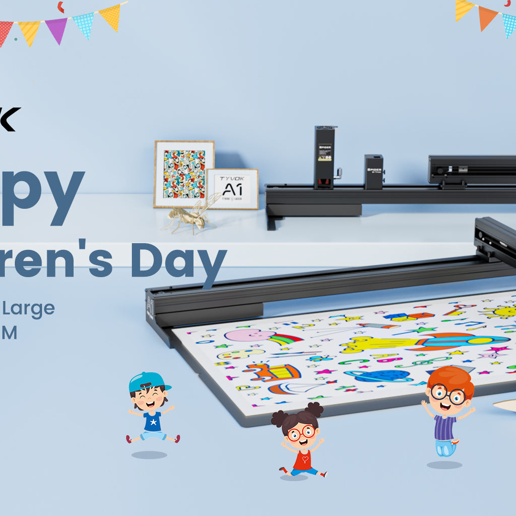 Happy Children's Day! Celebrating with Laser-Engraved Toys – Tyvok Laser