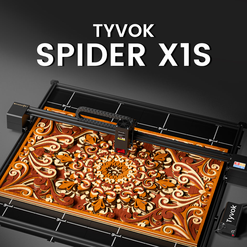 Tyvok Spider X1S: Elevating Craftsmanship Through Innovative Design！ – Tyvok Laser