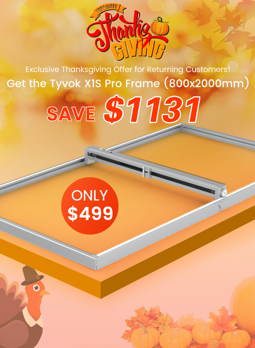 Tyvok Spider Laser Engraver and Cutter